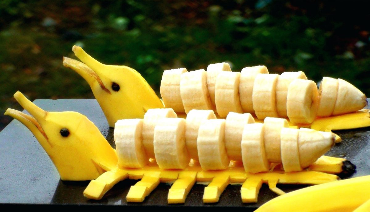 Creative Banana Decoration Art Ideas - Tasty Food Ideas